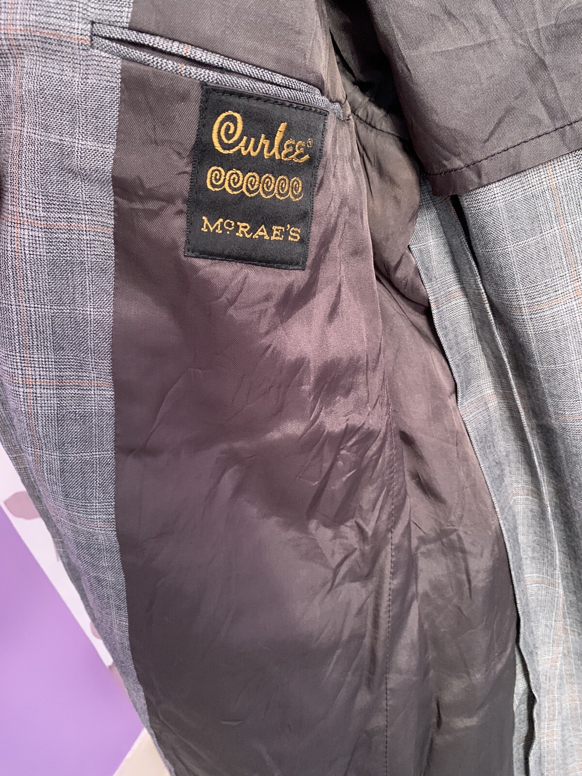 Curlee Mens Sport Coat Blazer Suit Jacket Gray | eBay