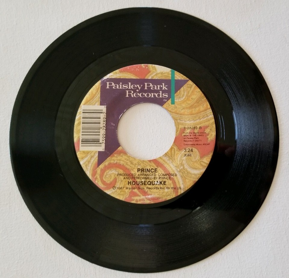 Prince - U Got The Look / Housequake - Tested 7" Vinyl 45 Record | eBay