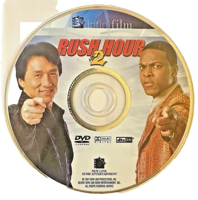 Rush Hour 2 (DVD, 2001) Jackie Chan & Chris Tucker 794043540424| eBay