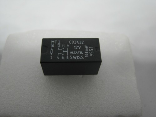 1pcs RELAY - RELAIS MT2 C93432 12VDC 500mW AXICOM ALCATEL SWISS | eBay.de