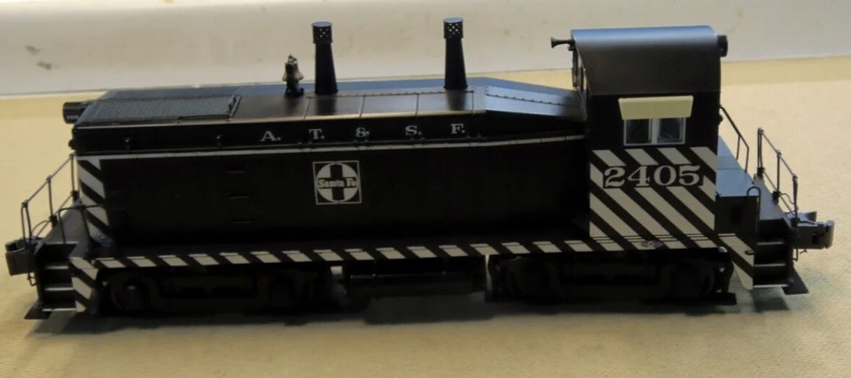 LIONEL LEGACY SANTA FE NW2 SWITCHER DIESEL ENGINE 6-83382! O SCALE ATSF ...