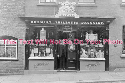 GL 2156 - Philpotts Chemist Shop, Newnham, Gloucestershire c1910 | eBay UK