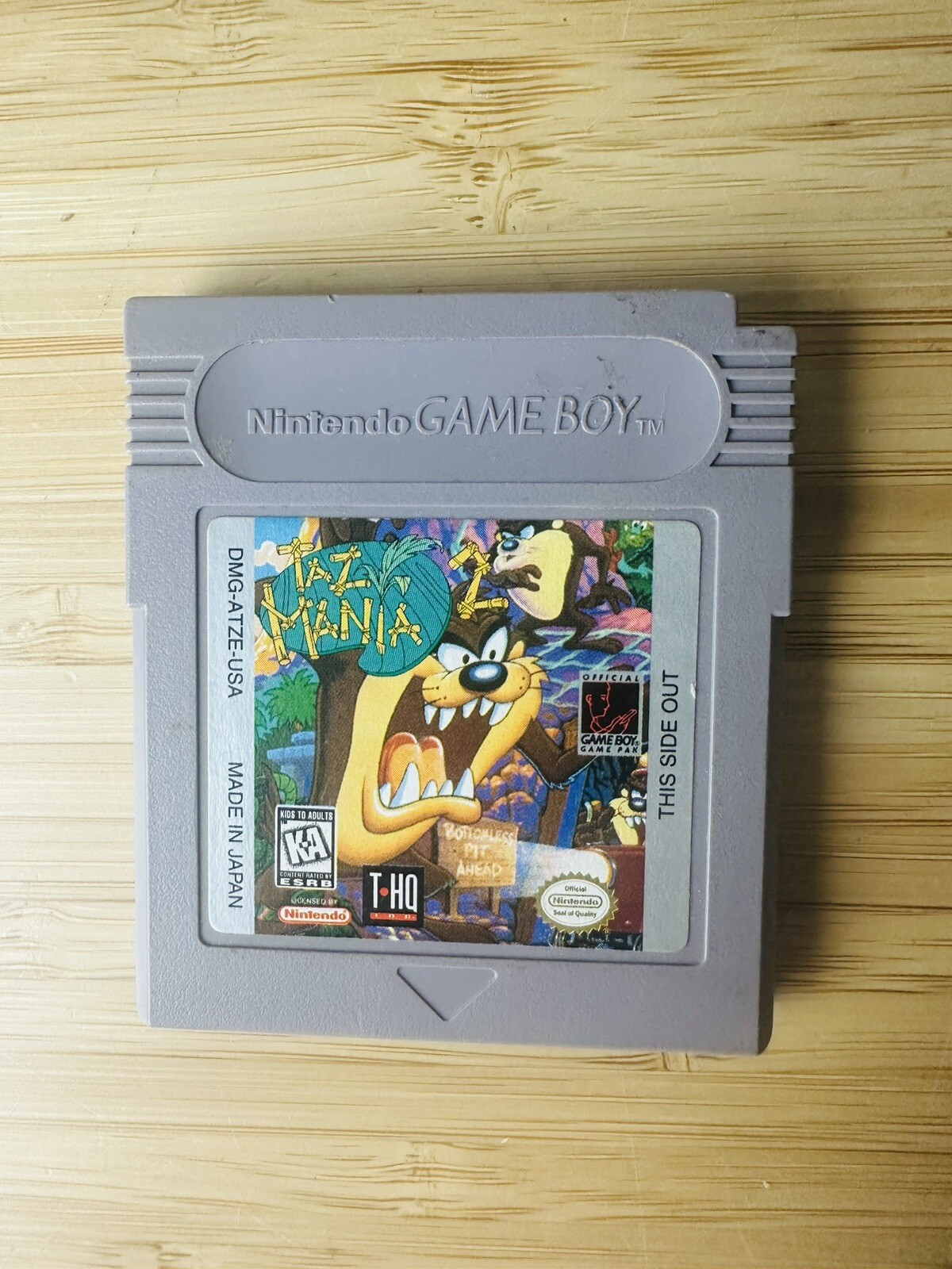 Tazmania 2 Taz Mania Nintendo GameBoy Game Boy Great Shape 20763110402 ...