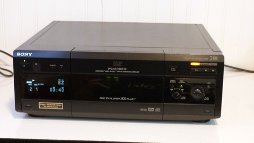 SONY 300 DISC CHANGER DVD PLAYER DVP-CX860 CD/DVD EXPLORER Works - READ ...