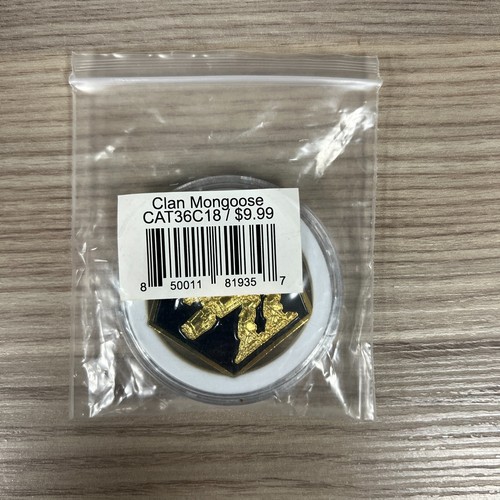 BATTLETECH Clan Mongoose Kickstarter Münze MechWarrior Werbe ...