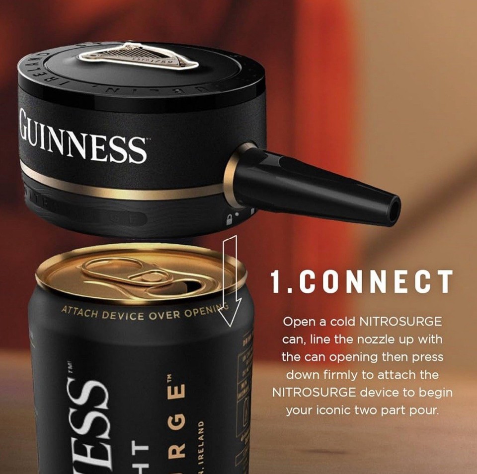Guinness Draught Nitrosurge Device | Stout Beer | Perfect Pub Pour at ...
