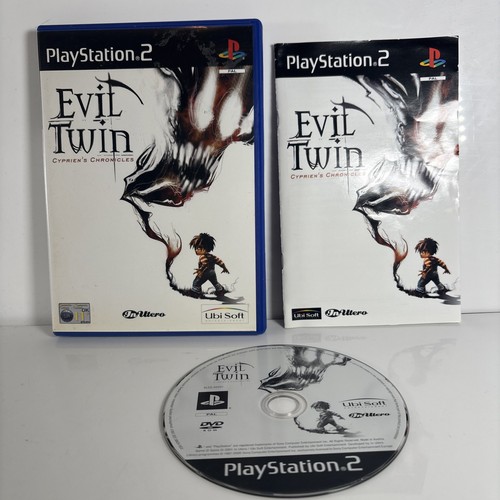 Evil Twin : Les Chroniques De Cyprien - PS2 Playstation 2 MANUEL INC ...