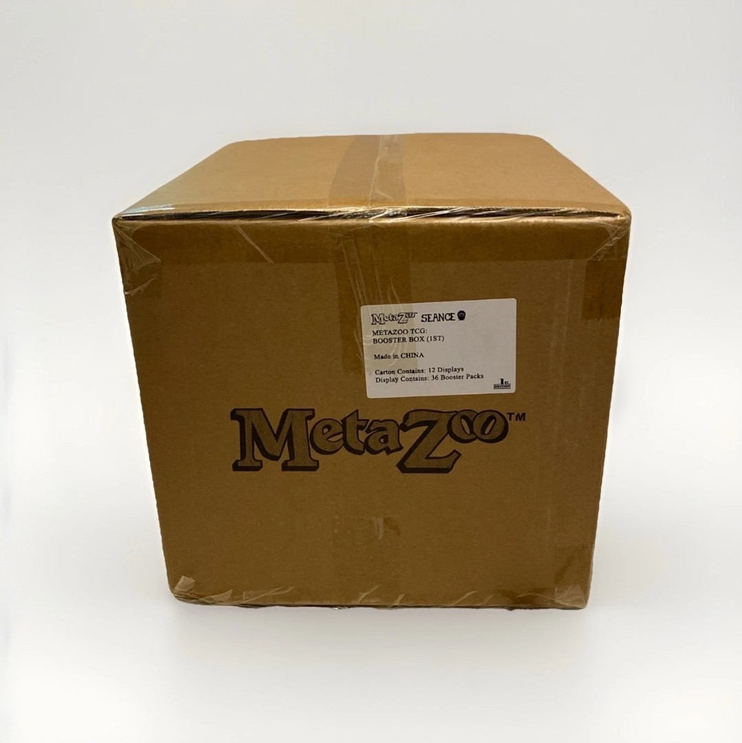 Seance 1st Edition MetaZoo Booster Box Case - x12 Boxes - Master Case ...