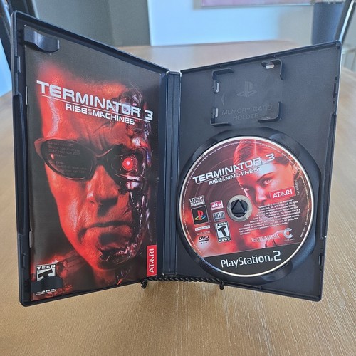 Sony PlayStation 2 PS2 CIB COMPLETE TESTED Terminator 3 Rise of the ...