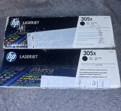 HP 305X Black & HP 305A Magenta / Cyan LaserJet Toner Cartridge – OEM ...
