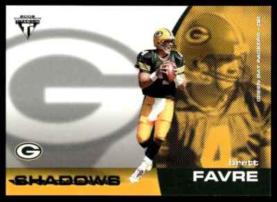 2002 Pacific Pacific Private Stock Titanium Brett Favre Green Bay ...