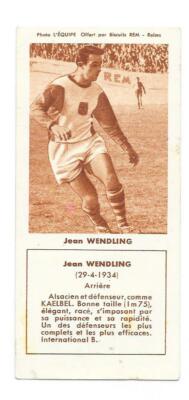 Carte Rem - Jean Wendling - 01 | eBay