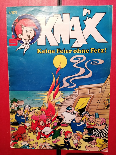 1 Heft " Knax " Sparkassen-Comic Nr. 4/1976...gebr...guter Zust. (- 2 ...