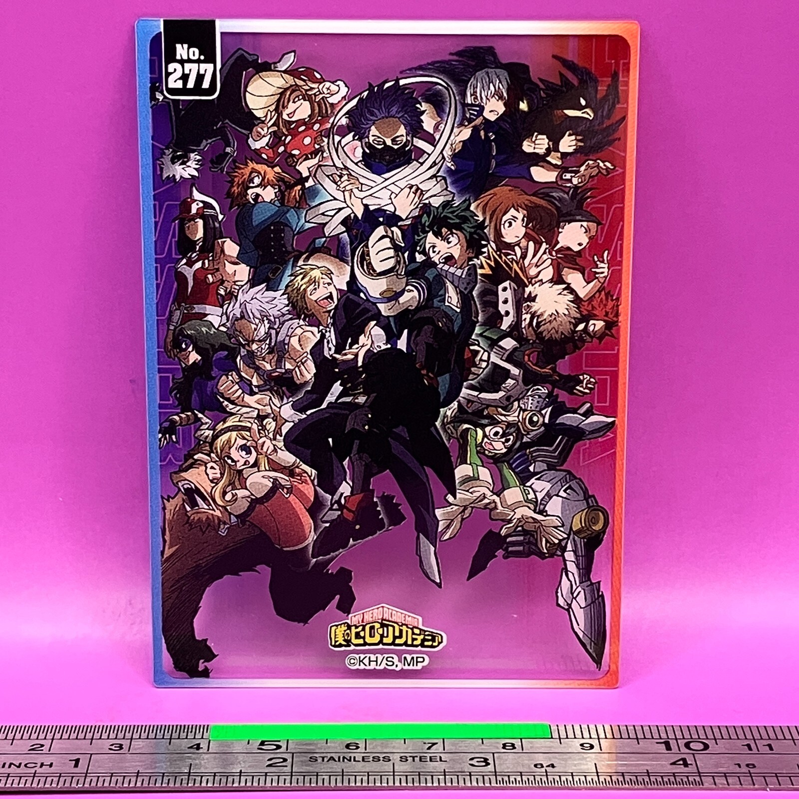 Izuku Ochaco Hitoshi Neito 277 My Hero Academia MHA Trading Card TCG ...