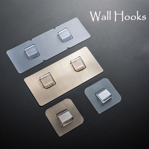 Stick Hangers Goods Organizer Sticky Holder Shelf Hook Seamless ...