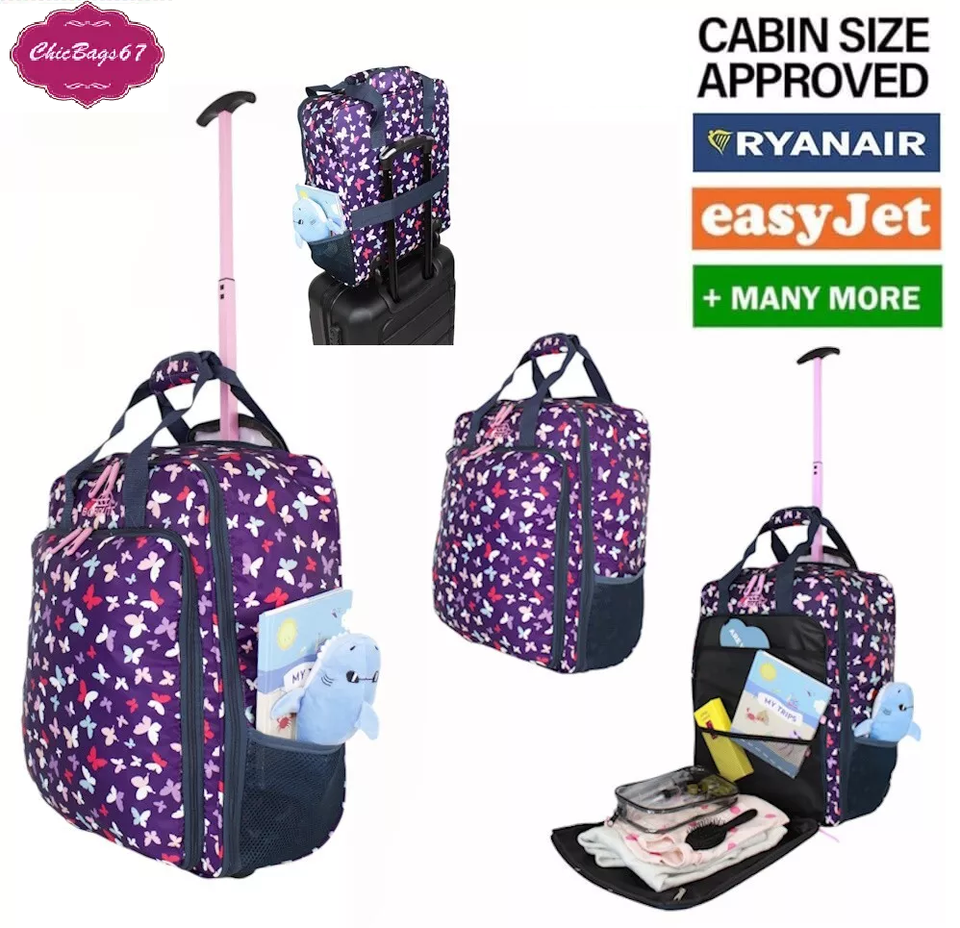 45x35x20 EasyJet Under Seat Cabin Trolley Case Bag Suitcase Hand ...