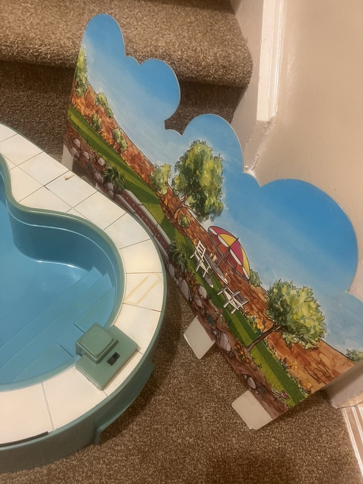Vintage Sindy Swimming Pool Diving Board Pool Boxed | eBay