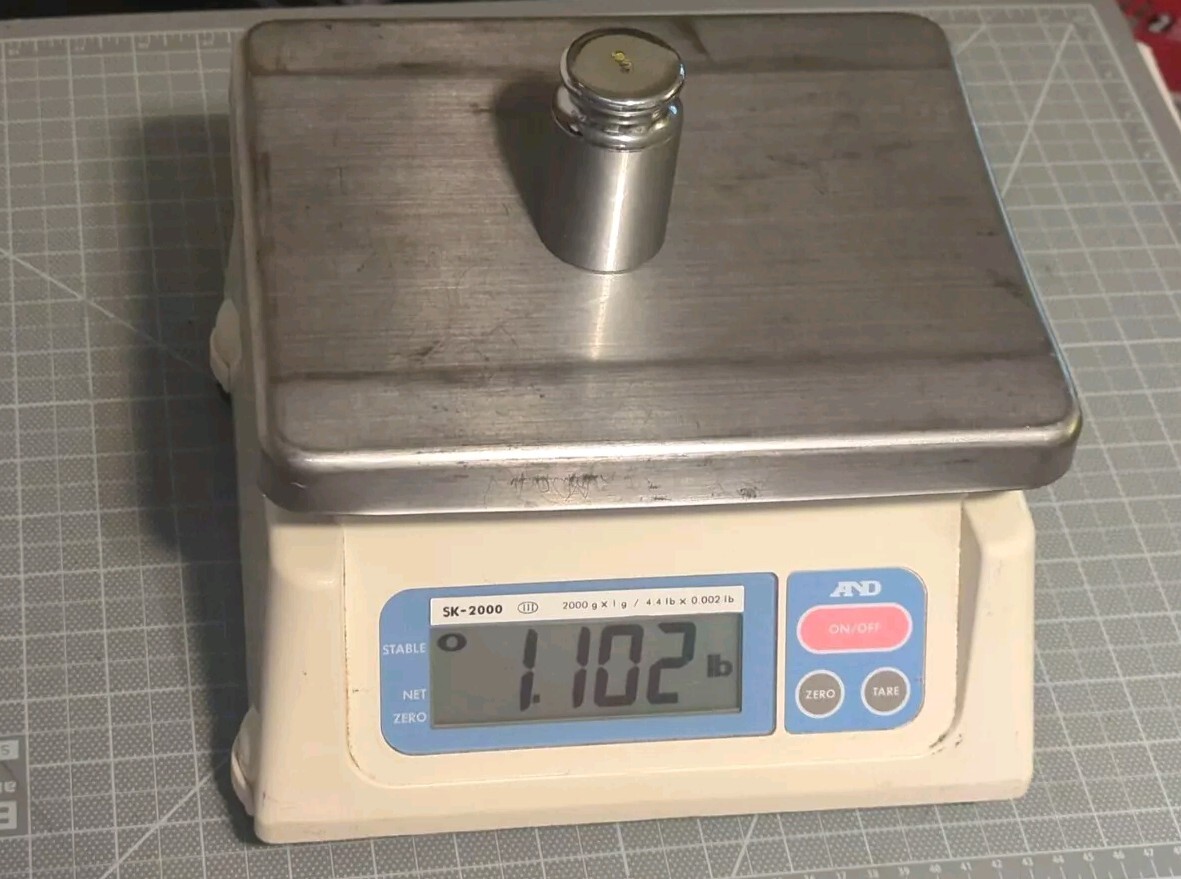 A&D SK-2000 Series Digital Scale 2000G 4.4lbs Legal For Trade Extremely ...