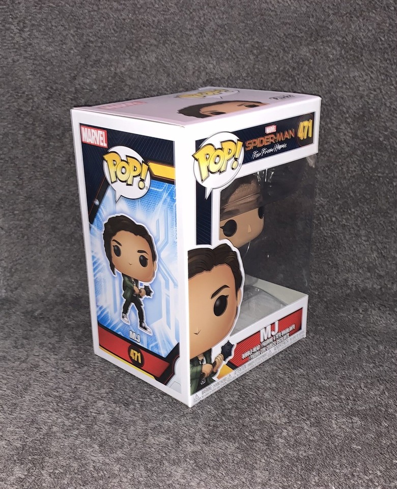 FUNKO POP MARVEL - No. 471 - NEW - SPIDER-MAN FAR FROM HOME - MJ | eBay UK