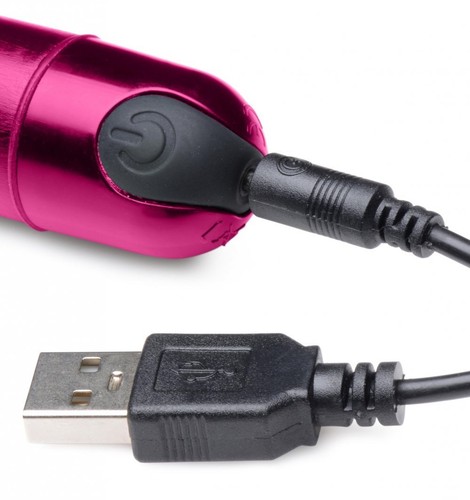 Bang! 10X Slim Metallic Rechargeable Bullet Vibrator Waterproof Women ...