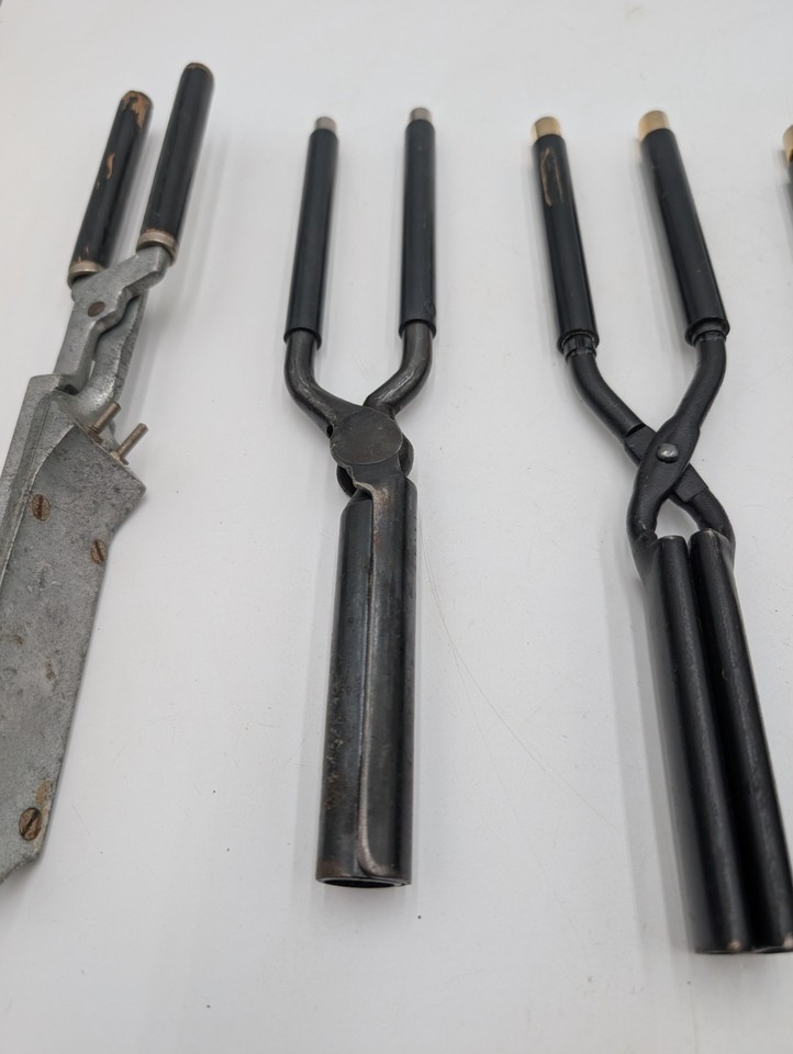 VTG Kizure Kentucky Maid etc Curling Iron Professional Salon Stove 7 ...