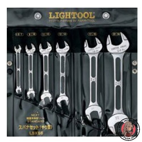 NEW Asahi Metal Industry ASH Light Tool Double-ended Wrench Set 6-piece ...