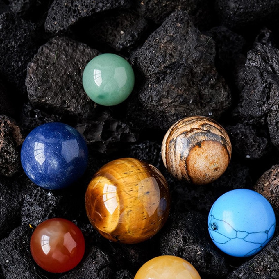 Eight Planets Solar System with Gift Box Learning Toy Outer Space ...