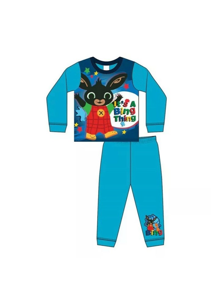 New Kids Official Bing Pyjamas Boys & Girls Toddlers Age 18 Months To ...