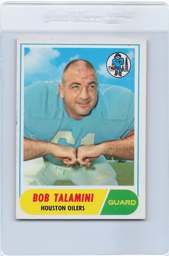 1968 Topps #68 Bob Talamini Oilers EX/MT *DA-C9592 | eBay