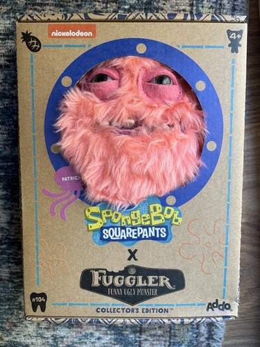 FUGGLER SPONGEBOB PATRICK COLLECTORS EDTION FUNNY UGLY MONSTER NEW TOY ...