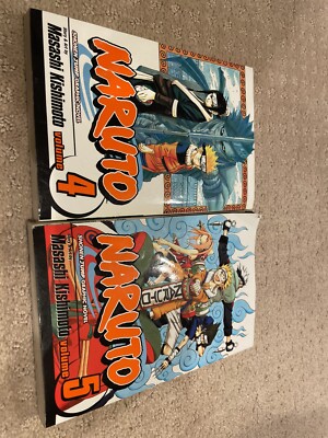 Naruto, Vol. 5: The Challengers & Vol.4: The Next level | eBay