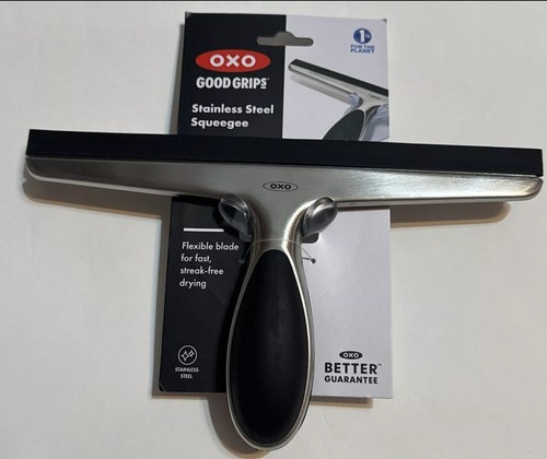 OXO Goodgrips Stainless Steel Window Cleaning Squeegee Wiper ...