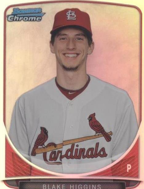 2013 Bowman Draft Picks & Prospects - Draft Picks Chrome Blake Higgins ...