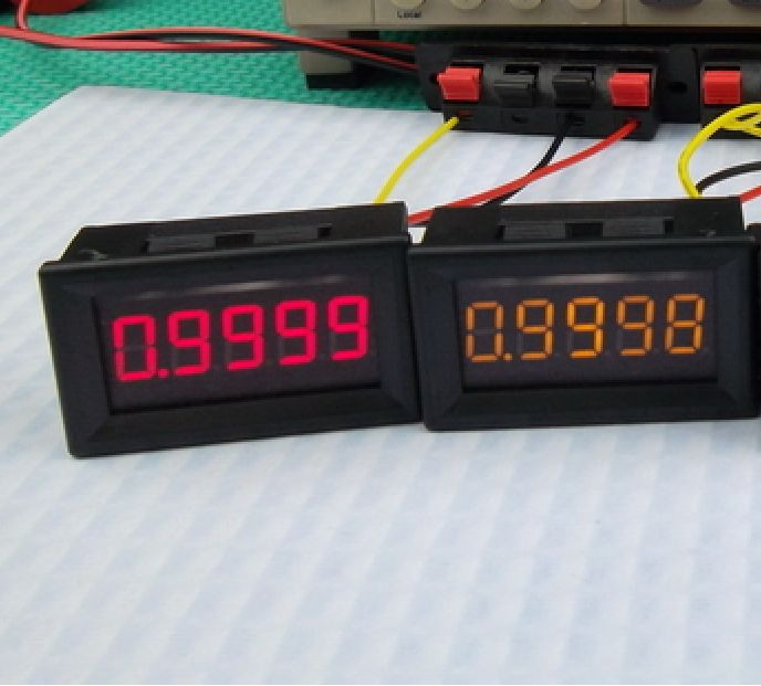 5pcs Red LED 5 Digit DC 0-4.3000-33.000V Digital Voltmeter Voltage ...