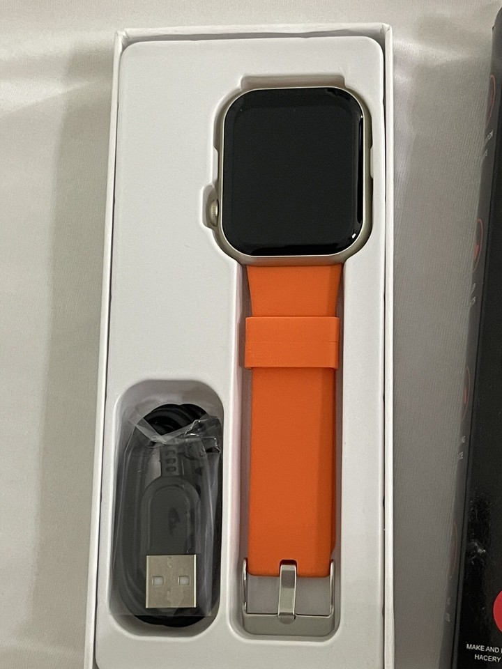 SMART WATCH G28 1.85 INCH DISPLAY WATERPROOF FITNESS HEART RATE ...