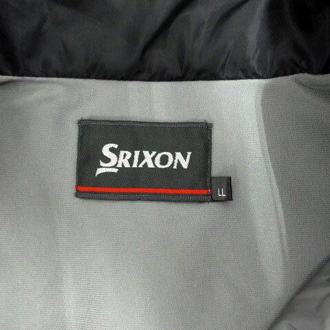 Srixon Jacket Windbreaker Stand Collar Half Zip Pullover Logo Print ...