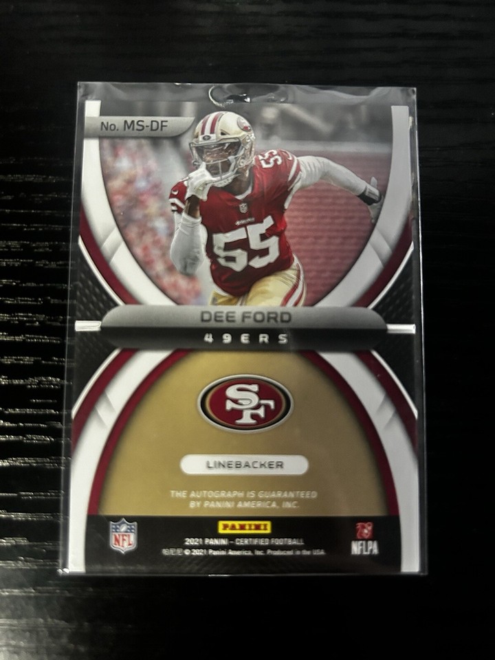 Dee Ford, 2021 Certified Football, Mirror AUTO /35 49ers Signature | eBay