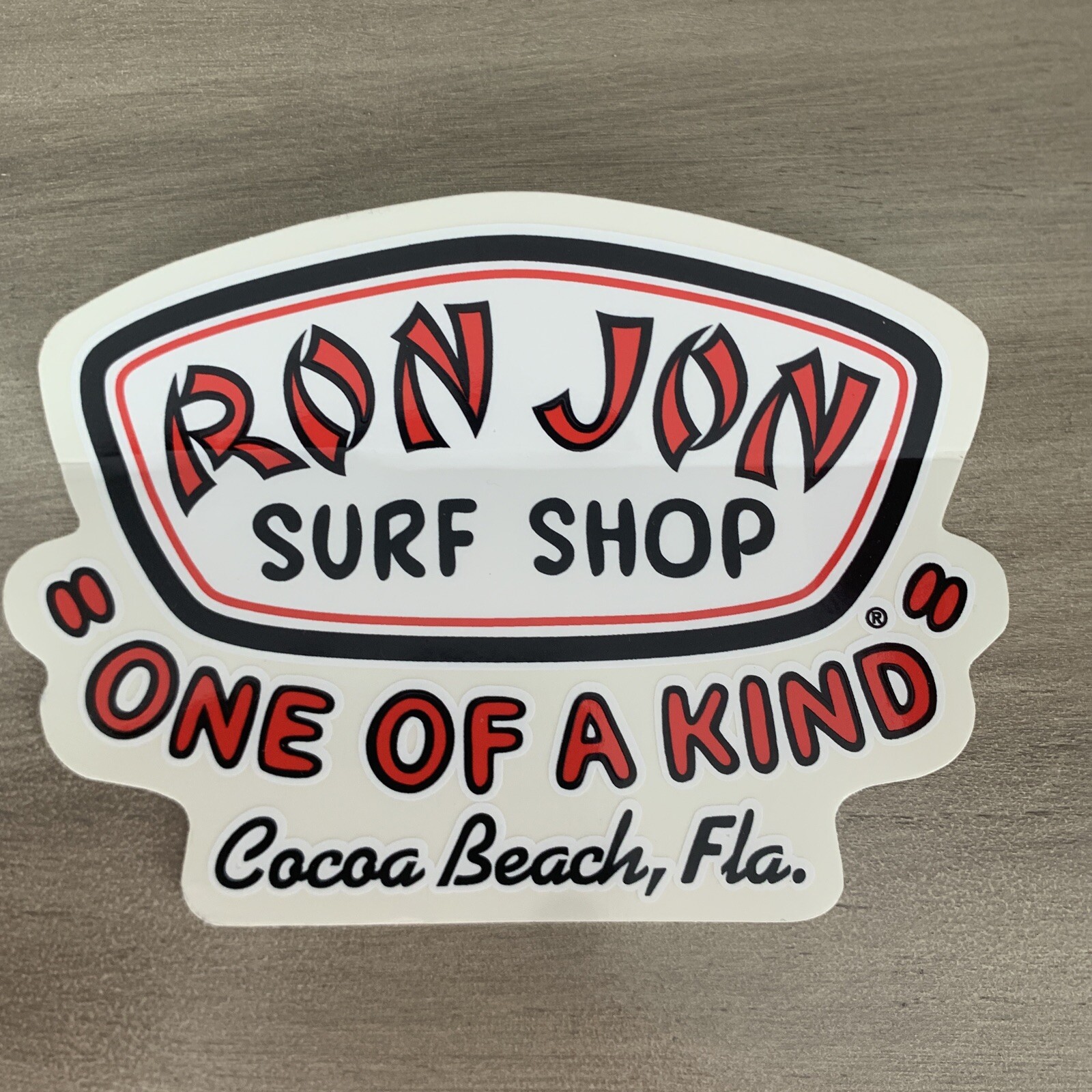 Ron Jon Surf Shop Sticker Water bottle Skateboard Laptop Vinyl Cocoa ...