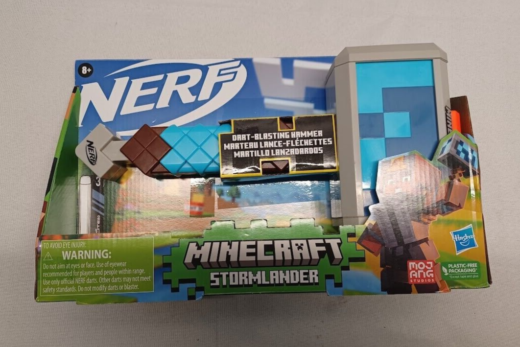 NERF+Minecraft+Stormlander+Blaster for sale online | eBay