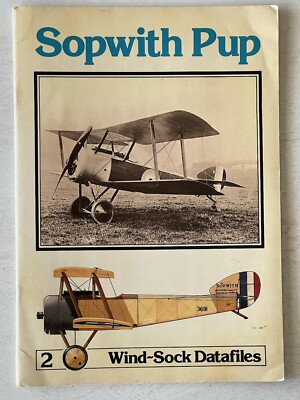 WindSock Datafiles Sopwith Pup #2 - Photos, 3-View Line Drawings, Color ...