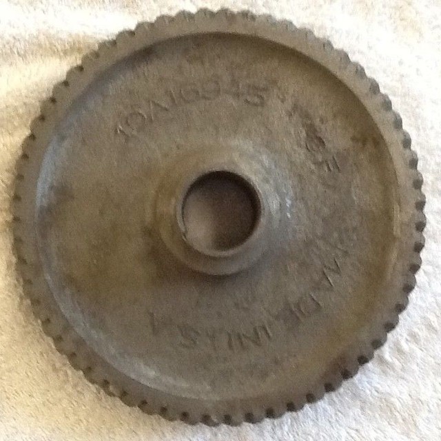 WHITE MOBILIFT MODEL MY-40 or MY-60 CAM GEAR P/N 10A16945 60 TOOTH for ...