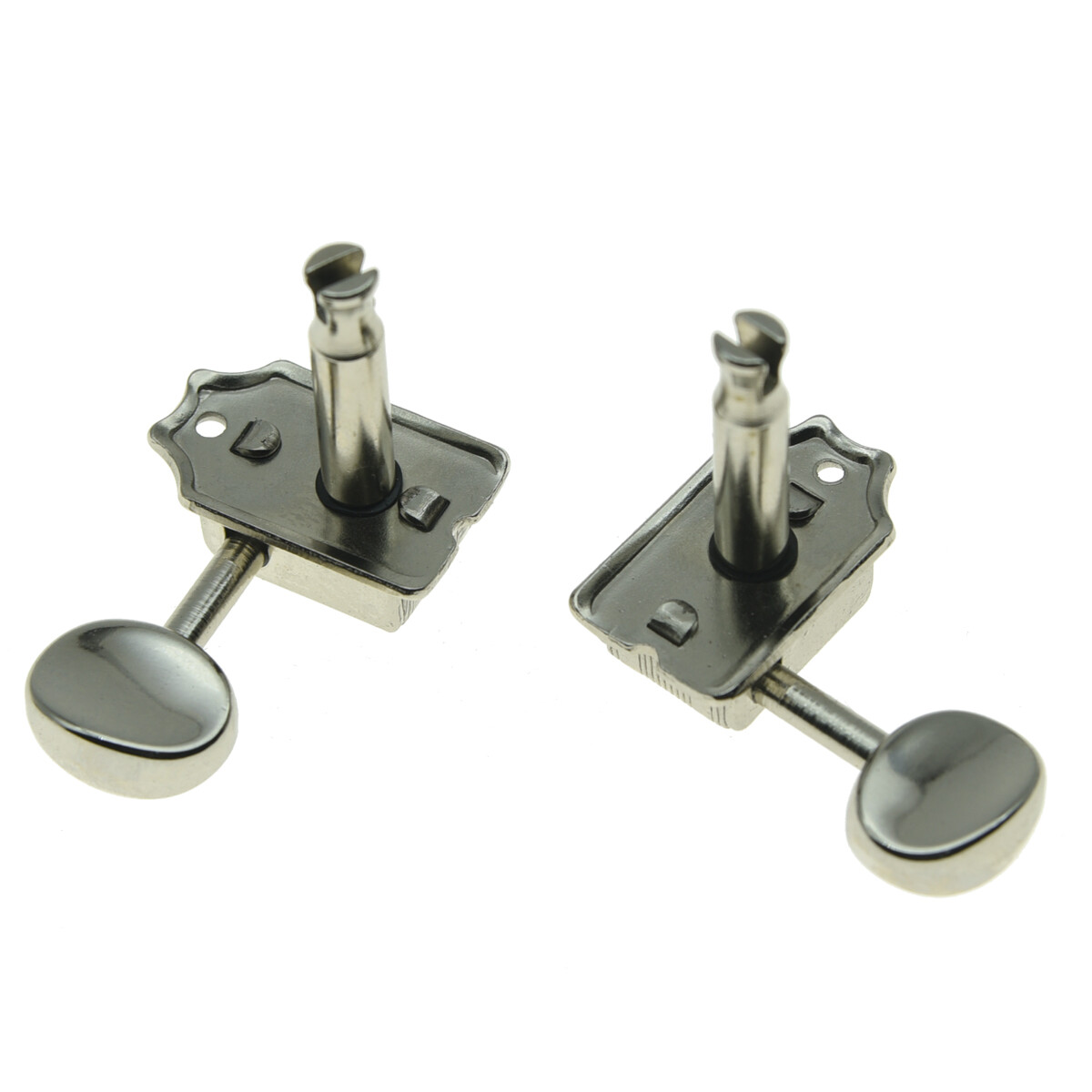 Wilkinson Deluxe 6 Inline Vintage Guitar Tuner Split Post for Strat ...