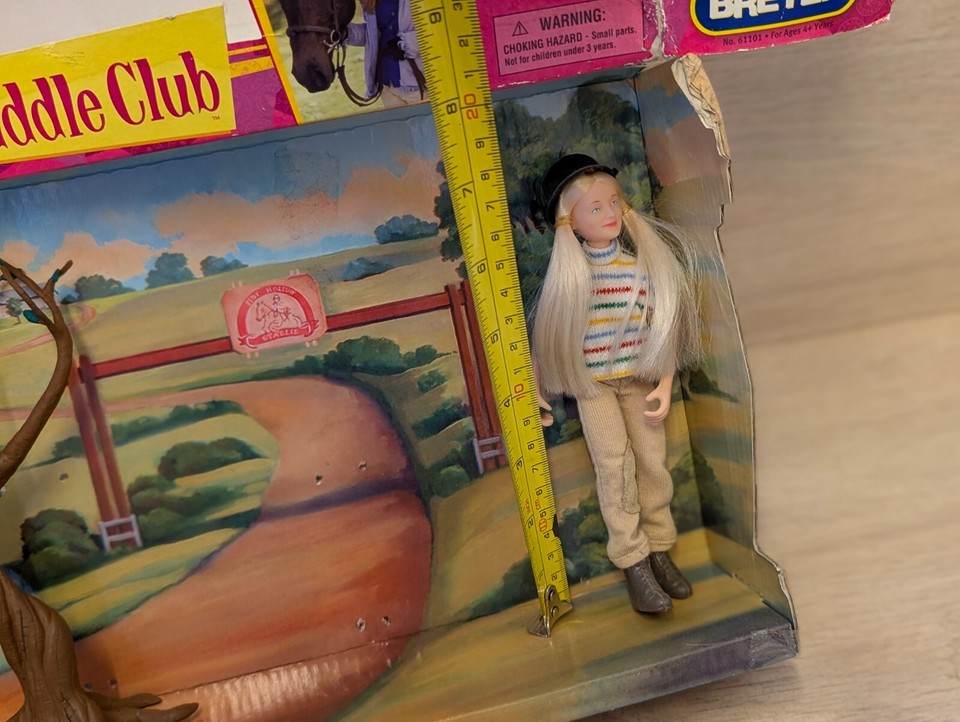 The Saddle Club Breyer Horse Stevie and Belle Gift Set 2010's rare | eBay