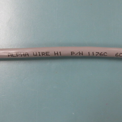 ALPHA WIRE 1176C Qty of 40 per Lot 6C 22GA PVC 22AWG (7/30) TC .010 PVC ...