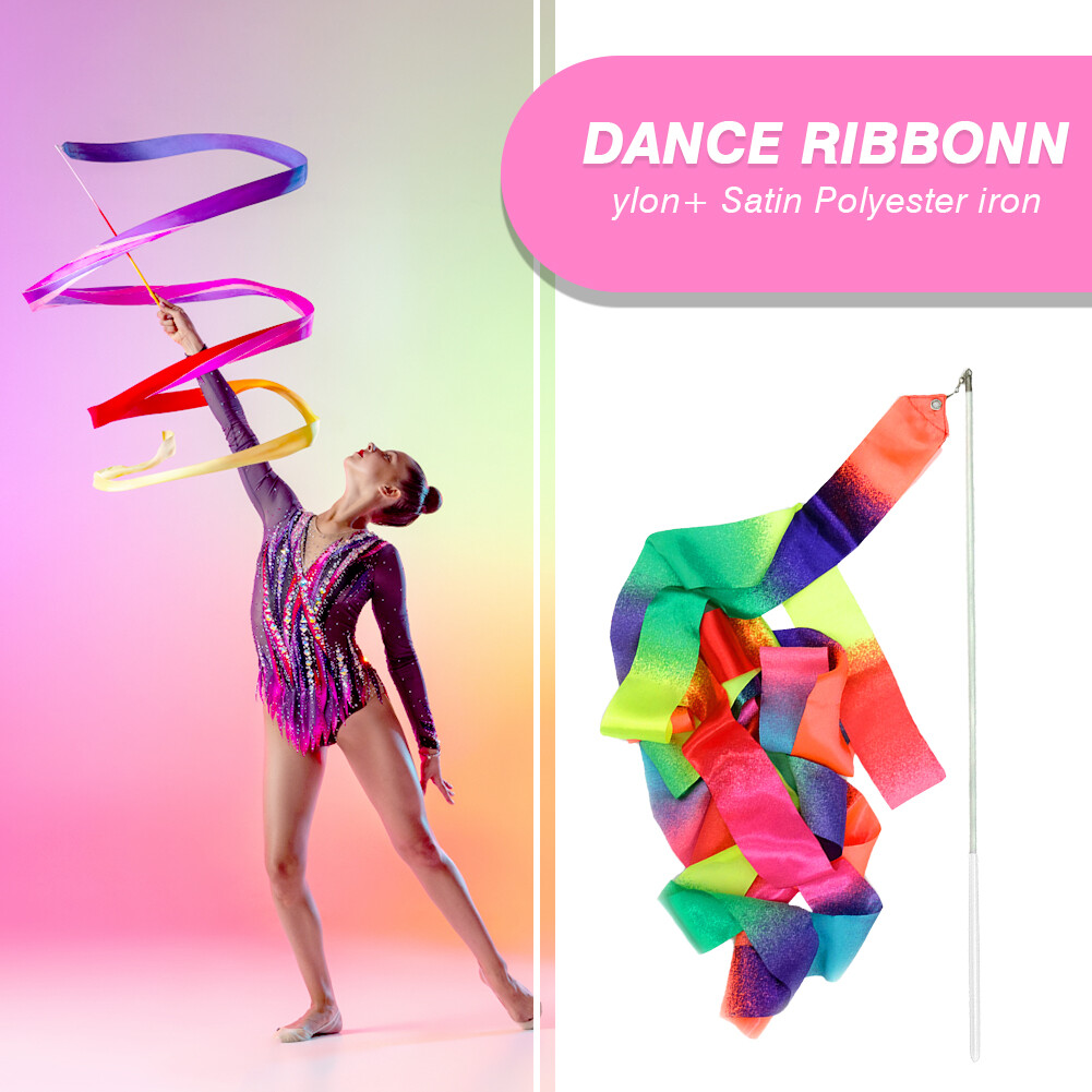 4M Dance Ribbons Sparkling Ballet Ribbon for Children Art Dances (4M ...