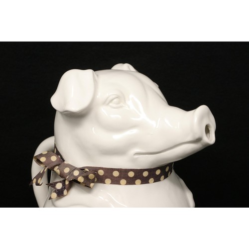 MINT Large Schmid Design Folio vintage pig hog decor water milk pitcher ...