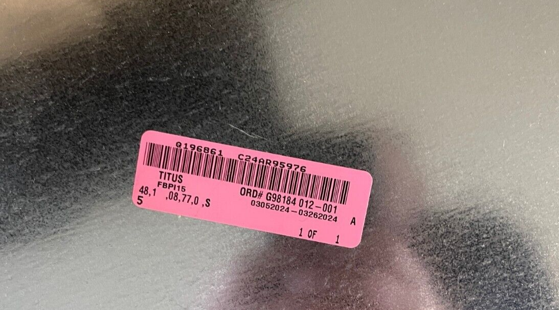 48" Plenum Box with Linear Flowbar Diffuser Premium Insulated Titus ...