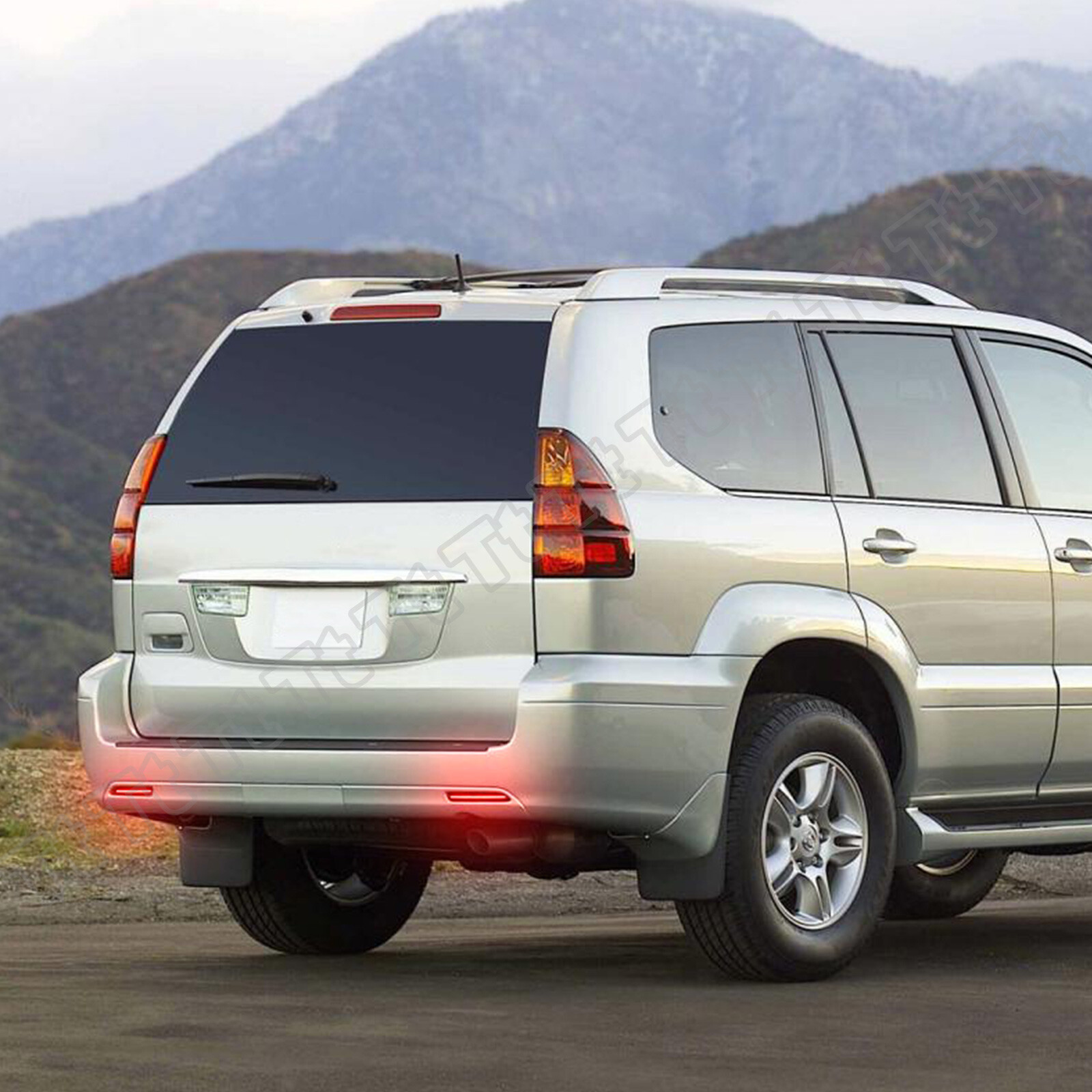 For 19-21 Toyota RAV4 03-07 Lexus GX470 Rear Bumper Reflector Brake ...