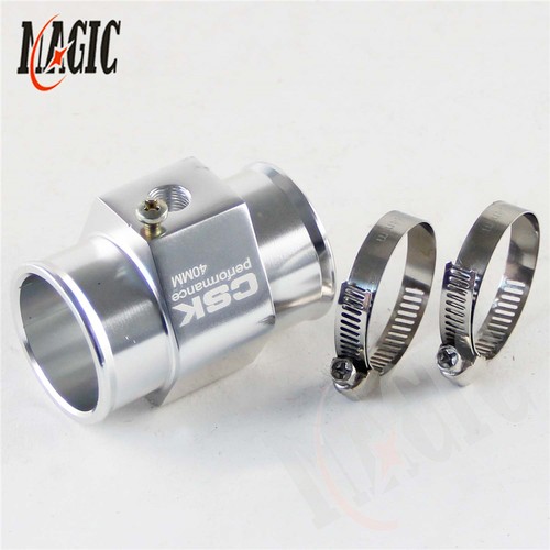 40MM 1.57" Water Temp Gauge Radiator Sensor Adaptor Attachment Aluminum ...