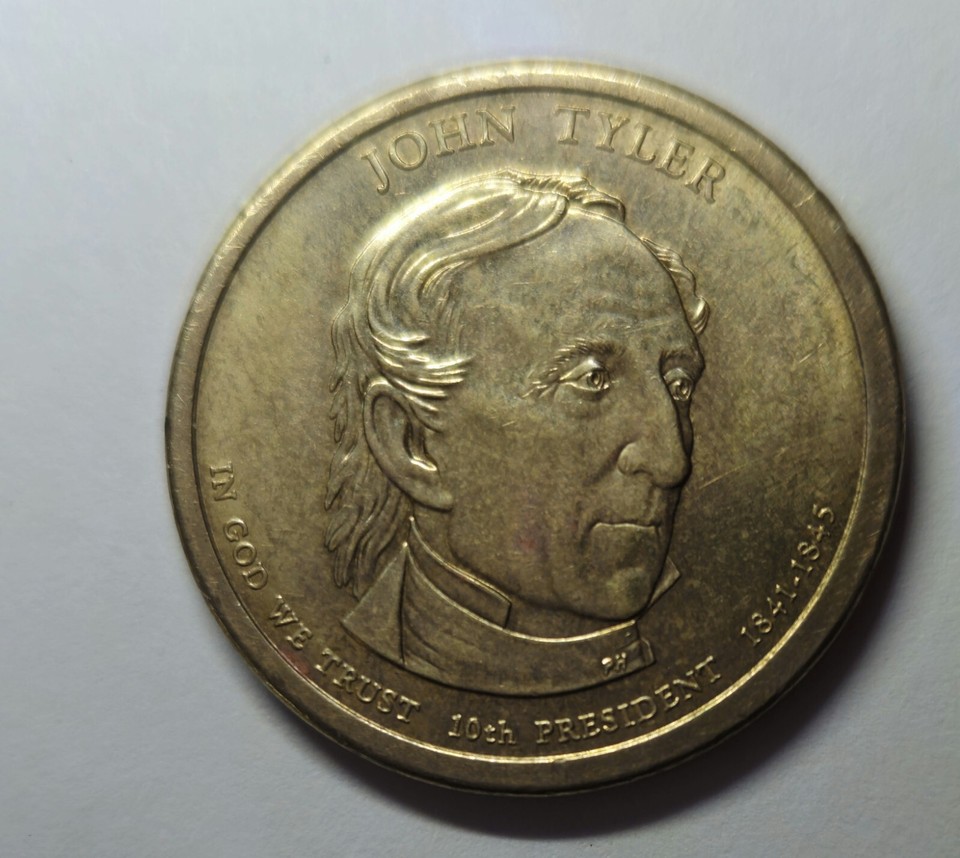 1841-1845 RARE P United States John Tyler Dollar Coin | eBay